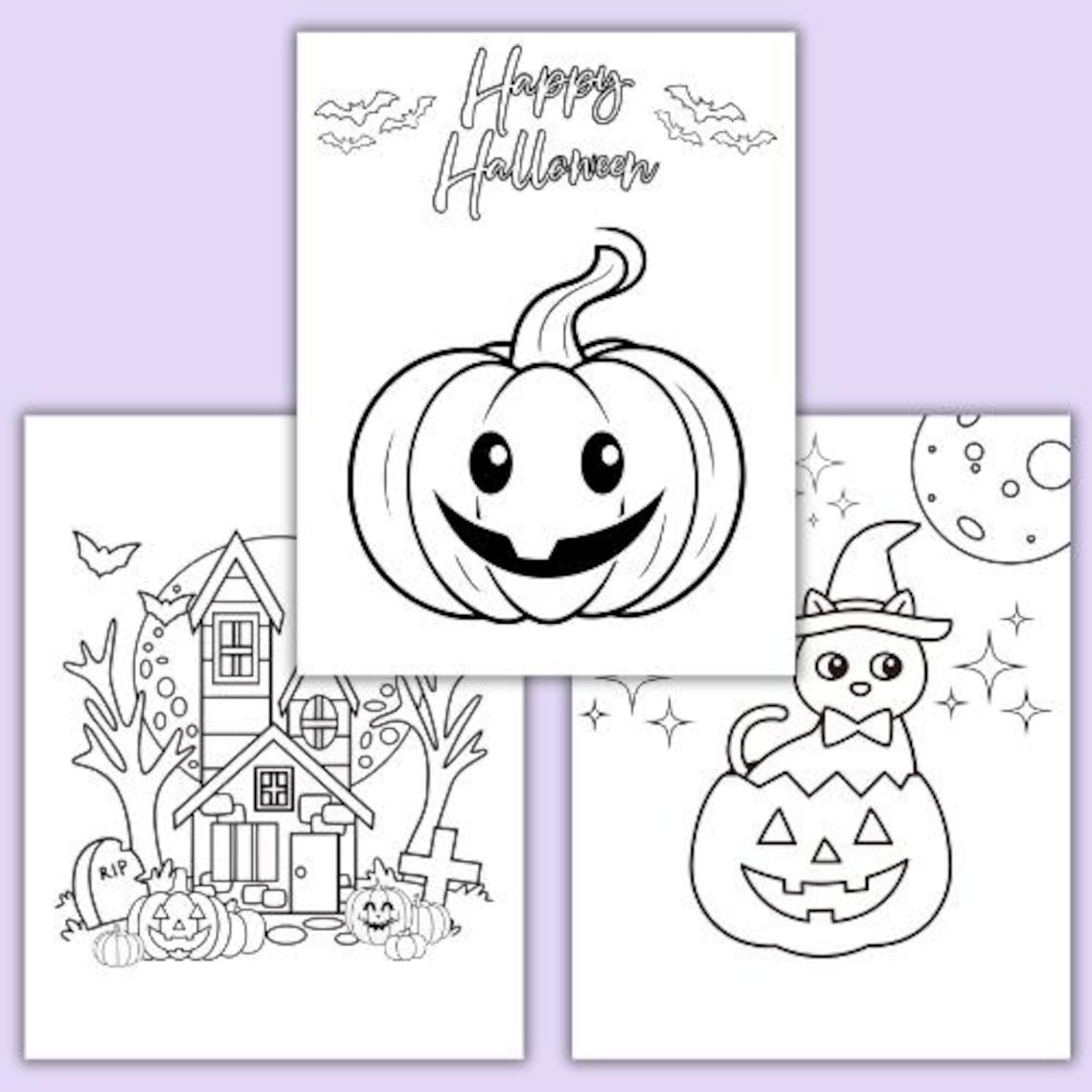 Pumpkin Coloring Book | Pumpkin Coloring Pages | Halloween Coloring ...