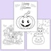 Pumpkin Coloring Book | Pumpkin Coloring Pages | Halloween Coloring ...