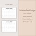 Blank Calendar Template | 2028 Calendar | Printable Blank Monthly ...