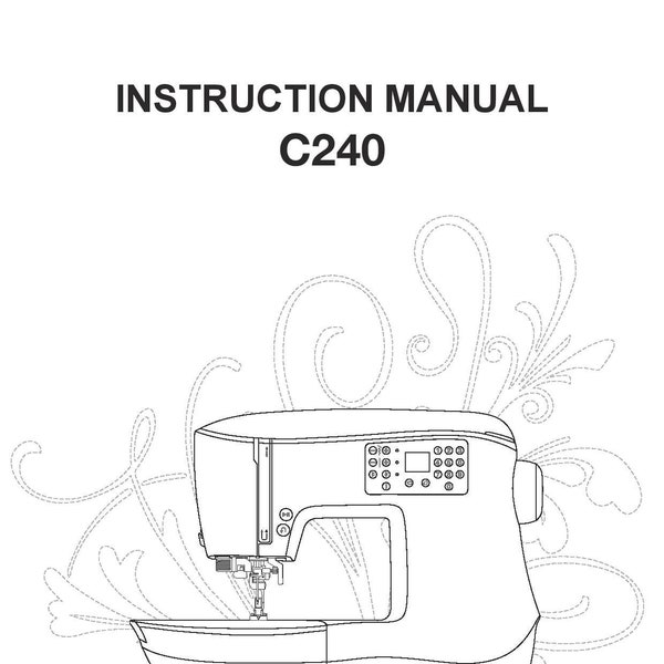 Featherweight Sewing Machine Manual - Etsy