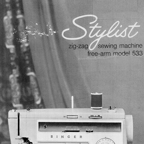 Singer Sewing Machine 533 - Etsy