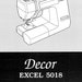 Janome 5018 Excel Decor Sewing Machine Instruction Manual - Etsy