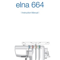 Elna 664 Extend Serger Instruction Manual - Complete User Guide - Etsy
