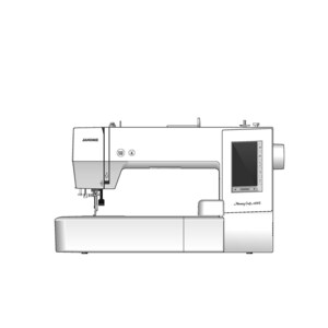 Janome 400E Memory Craft Sewing Machine Instruction Manual - User ...