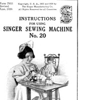 Singer 621B & 5817C Sewing Machine Instruction Manual PDF Download ...