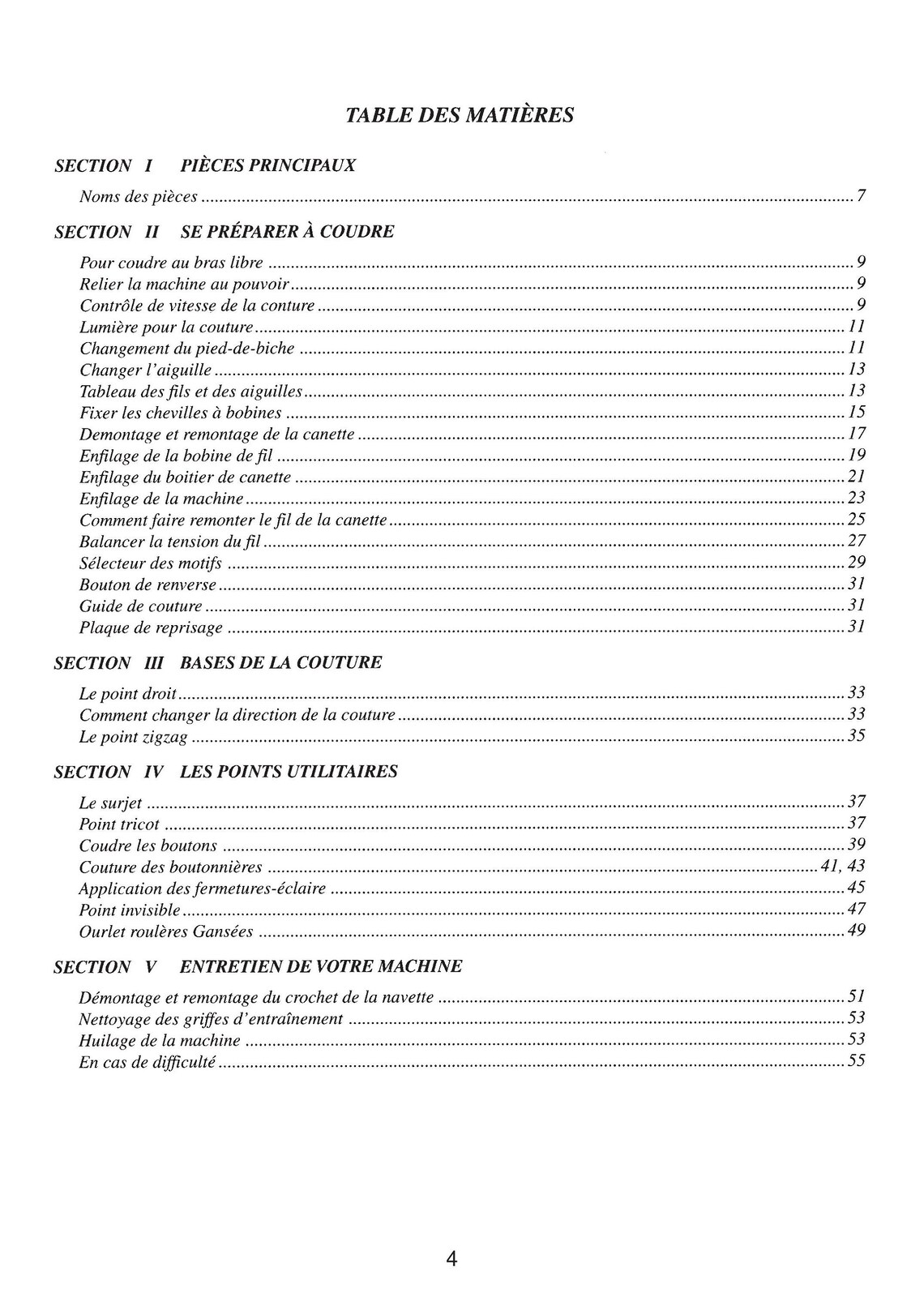 Janome JF 1004 Sewing Machine Instruction Manual User Manual Complete ...