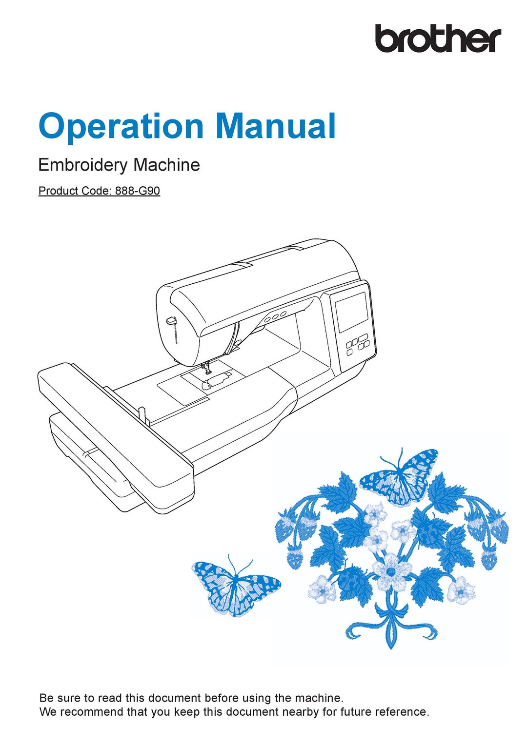 Brother NQ1600E Sewing Machine Instruction Manual - User Manual ...