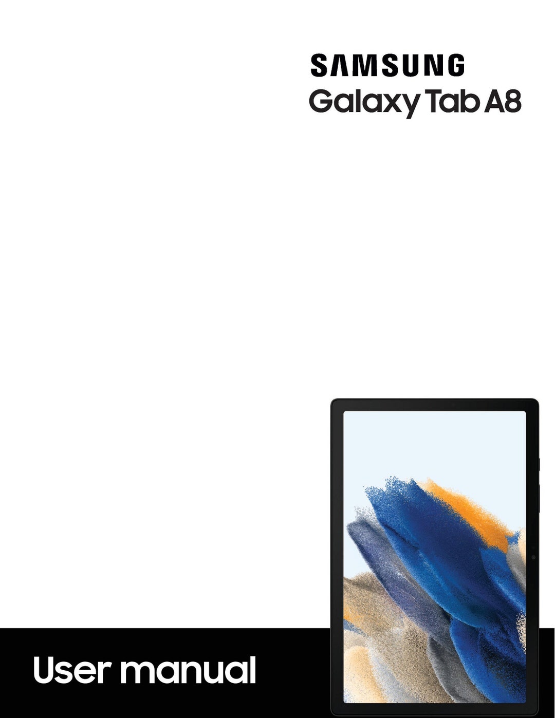 Samsung Galaxy Tab A8 Owners Manual - User Manual - Instruction Manual - English - Etsy