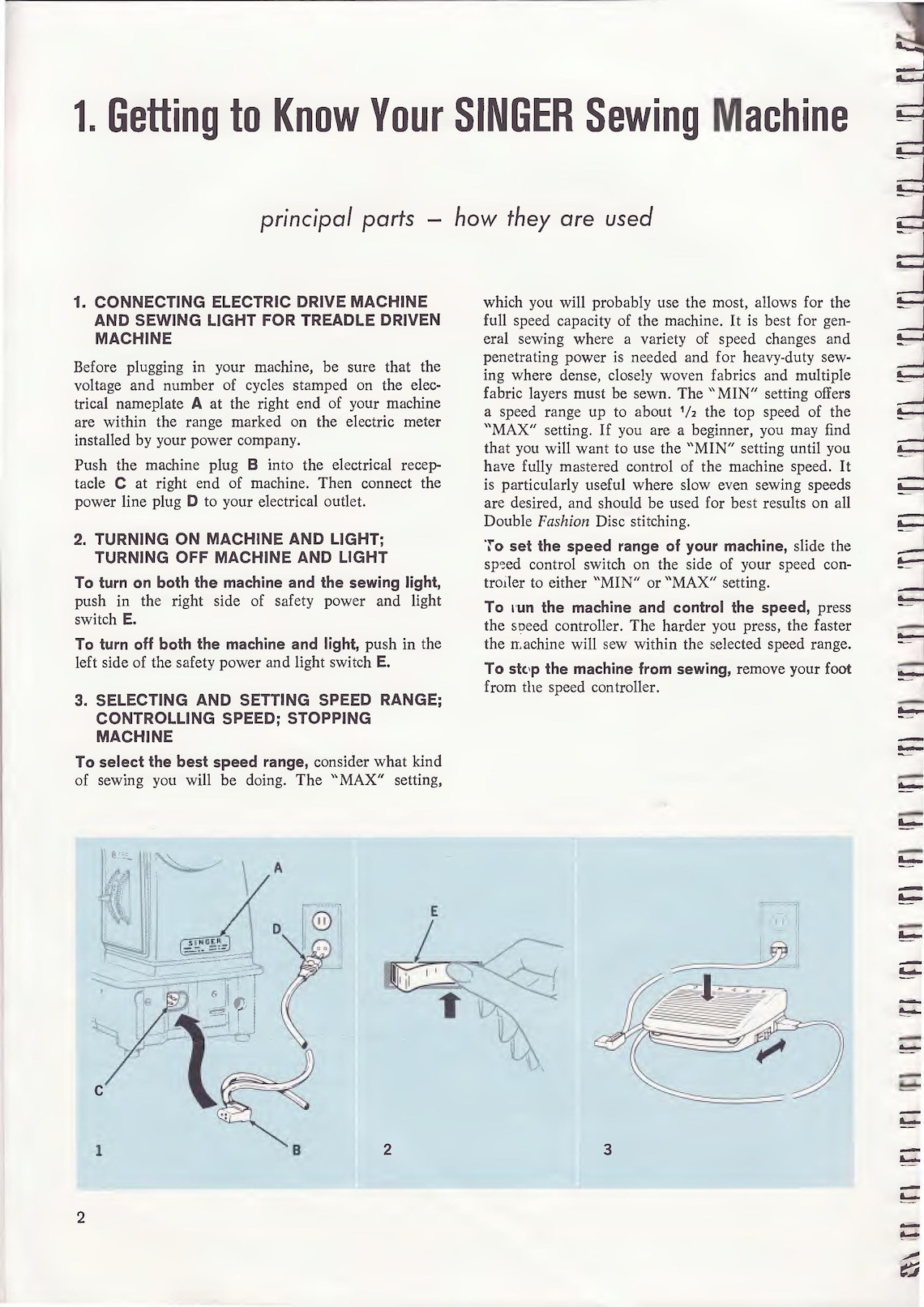 Singer 700-720 Sewing Machine Instruction Manual - English (PDF) - Etsy