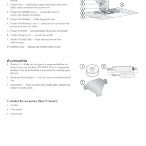 Singer M1150 - M1155 Sewing Machine Instruction Manual - User Manual ...