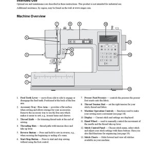 Singer HD 6700C - HD 6705 C Sewing Machine Instruction Manual - User ...