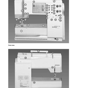 BERNINA Artista 180 Sewing Machine Instruction Manual - English - Etsy