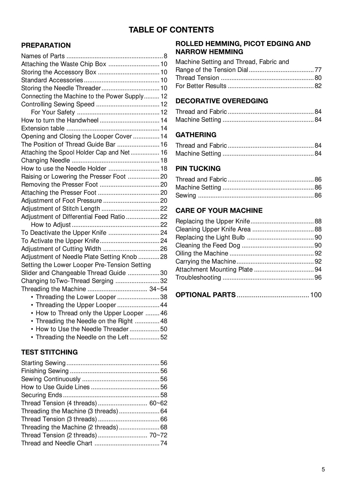 Janome 734D Mylock Sewing Machine Instruction Manual User - Etsy