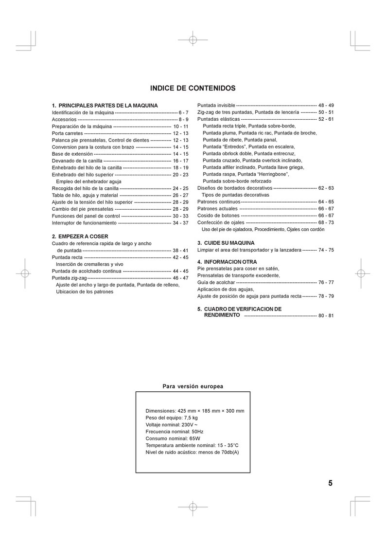 Singer 7436 Ingenuity Sewing Machine Instruction Manual User Manual ...