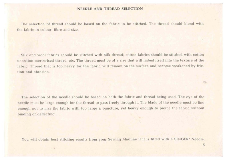 Singer 401 401A Slant-o-matic Sewing Machine Instruction Manual (PDF ...