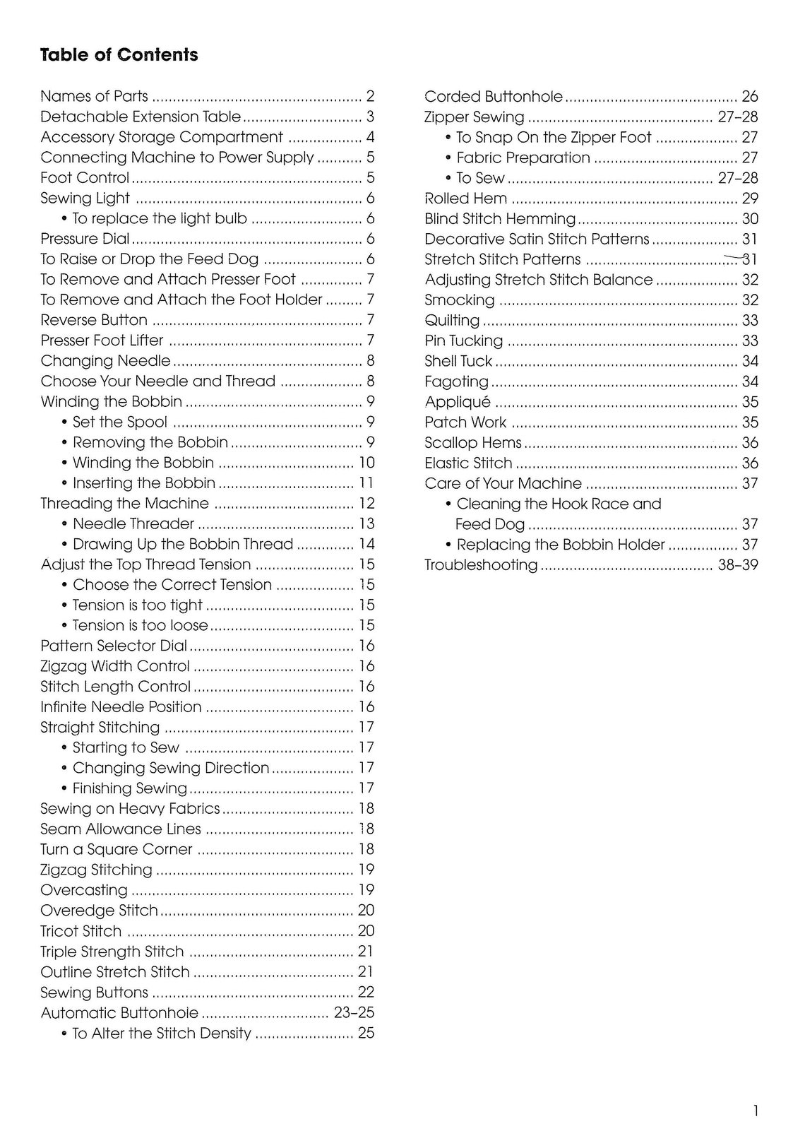 Janome 5018 Excel Decor Sewing Machine Instruction Manual - Etsy