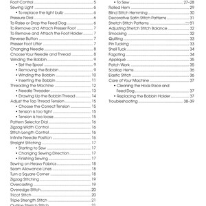 Janome 5018 Excel Decor Sewing Machine Instruction Manual - User Manual - Complete User Guide - Etsy
