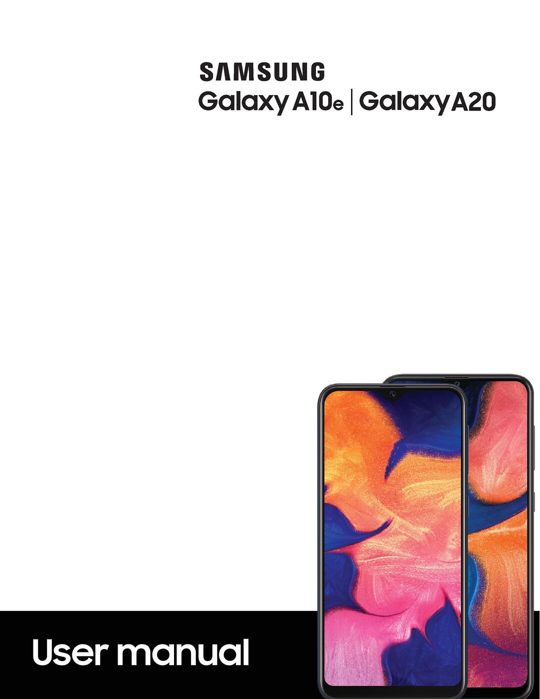 Samsung Galaxy A10e - A20 - A102 - A205 Instruction Manual - User ...