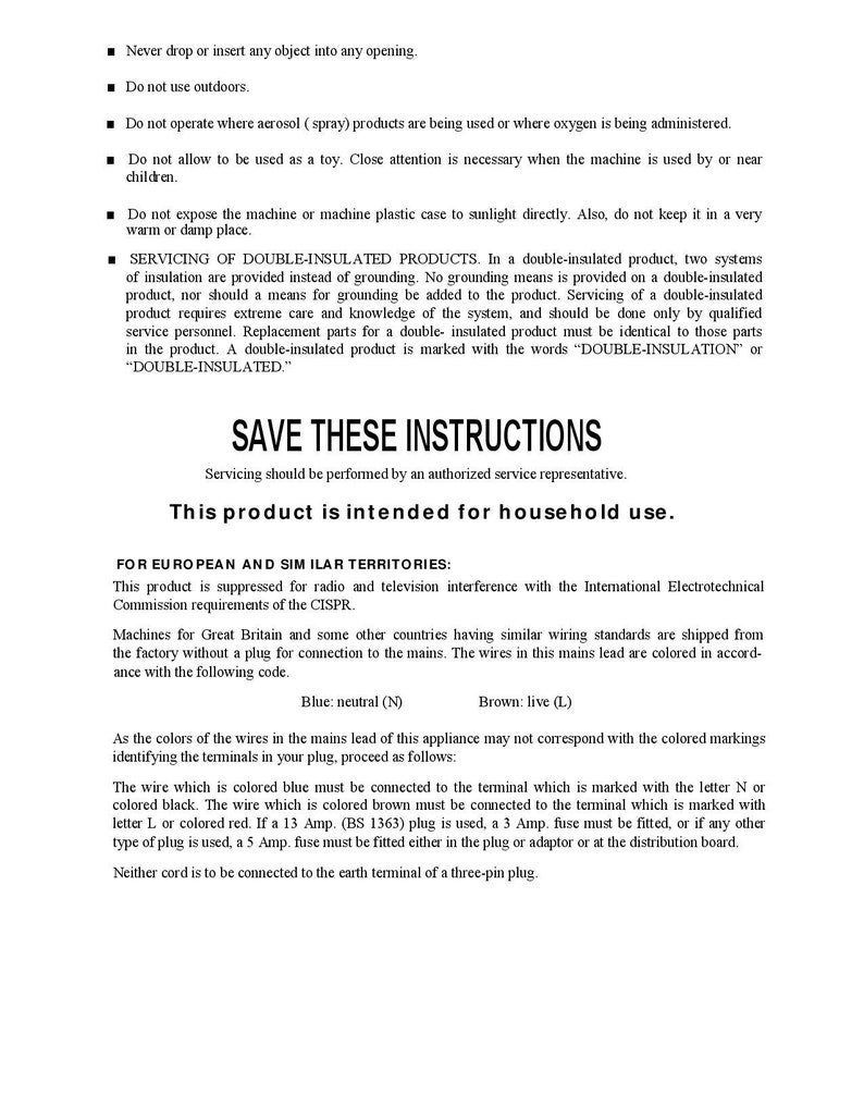 Singer 14U444B 14U454B Overlock Sewing Machine User Manual Instruction ...