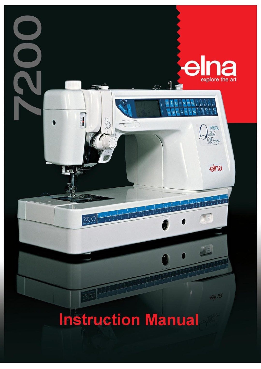 Elna 7200 Sewing Machine Instruction Manual - 91 Pages - Etsy Australia
