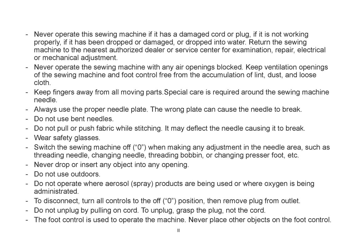 Singer M2400 - M2405 Sewing Machine Instruction Manual (PDF) - Etsy