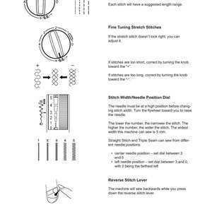 Elna 2100 - 2300 Sewing Machine Instruction Manual - User Manual ...