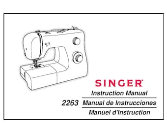 Singer 127 & 128 Sewing Machine Instruction Manual User - Etsy