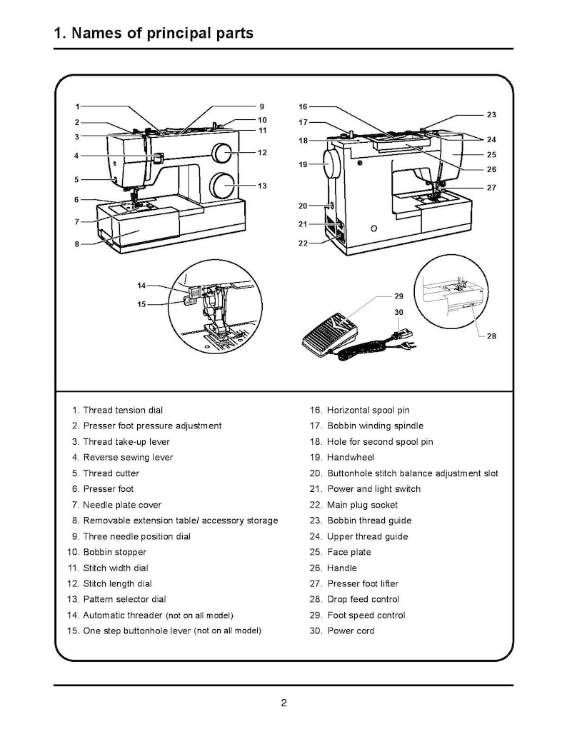 Singer 4411 4423 4443 4432 5511 5523 5532, 44s 5554 4452 85sch Service ...