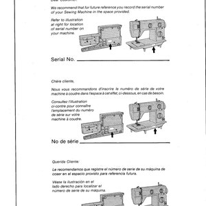 Singer 3004 - 3014 Sewing Machine Instruction Manual - User Manual ...