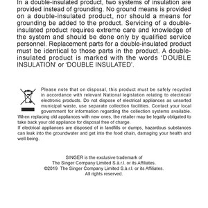 Singer C5200 Sewing Machine Instruction Manual (PDF) - Etsy
