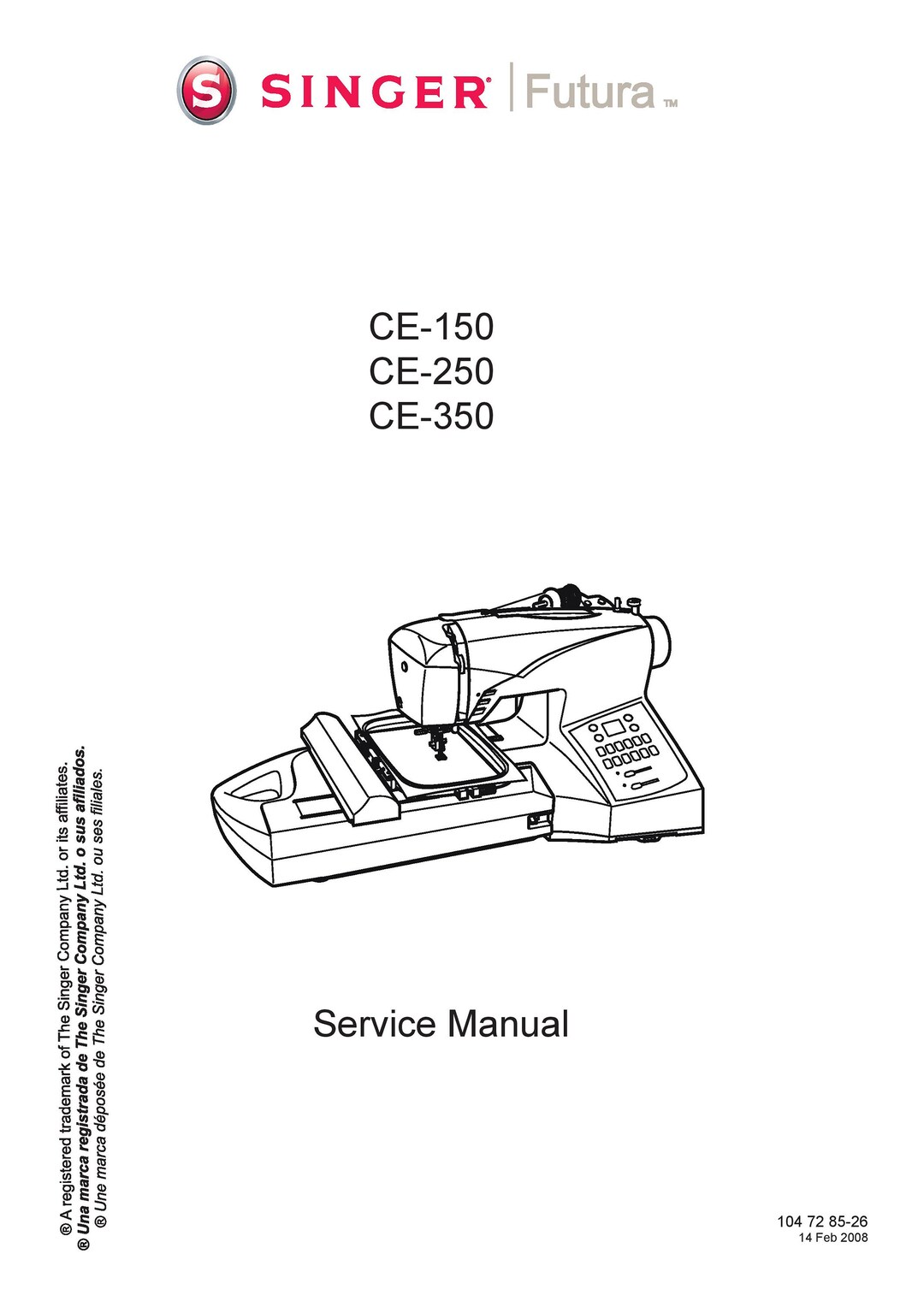Singer-futura-ce-150-ce-250-ce-350-service-manual Repair Manual ...