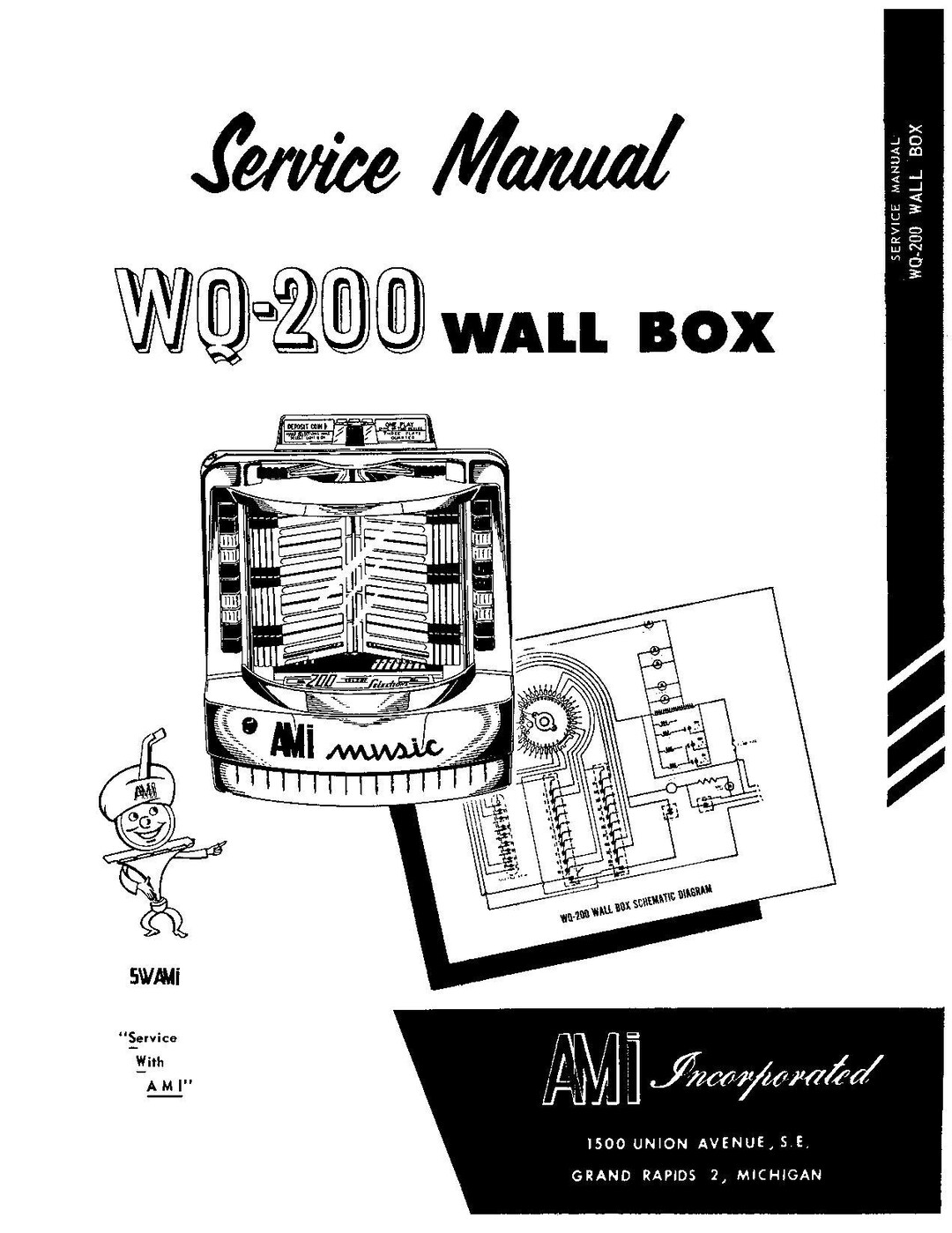 ROWE - WQ-200 Wall Box - Schematic - Service Manual - User Manual ...