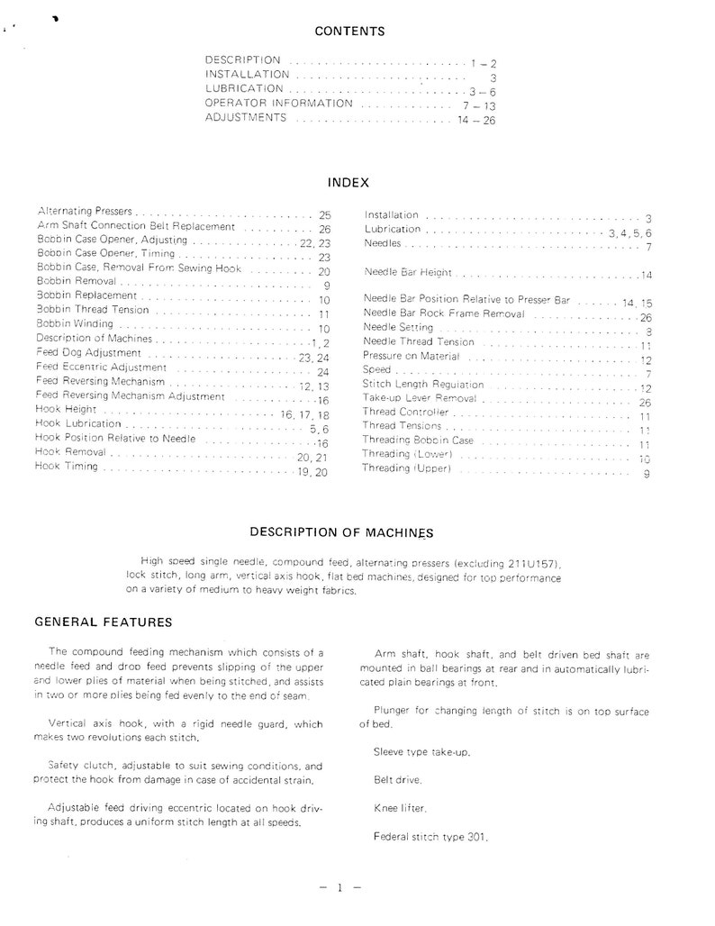 Singer-211U157A-211U165A-211U166A-211U566A-Service-Manual Manual de ...