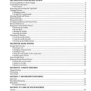 Janome 660 Jem Gold Sewing Machine Instruction Manual - User Manual ...