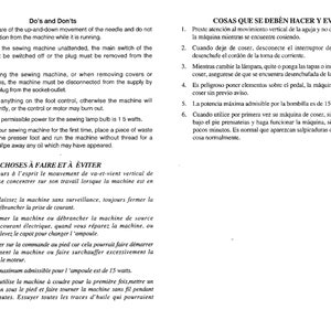 Janome ME 4123 Sewing Machine Instruction Manual (PDF) - Etsy