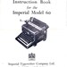 Imperial 60 Typewriter Instruction Manual - User Guide (digital PDF ...