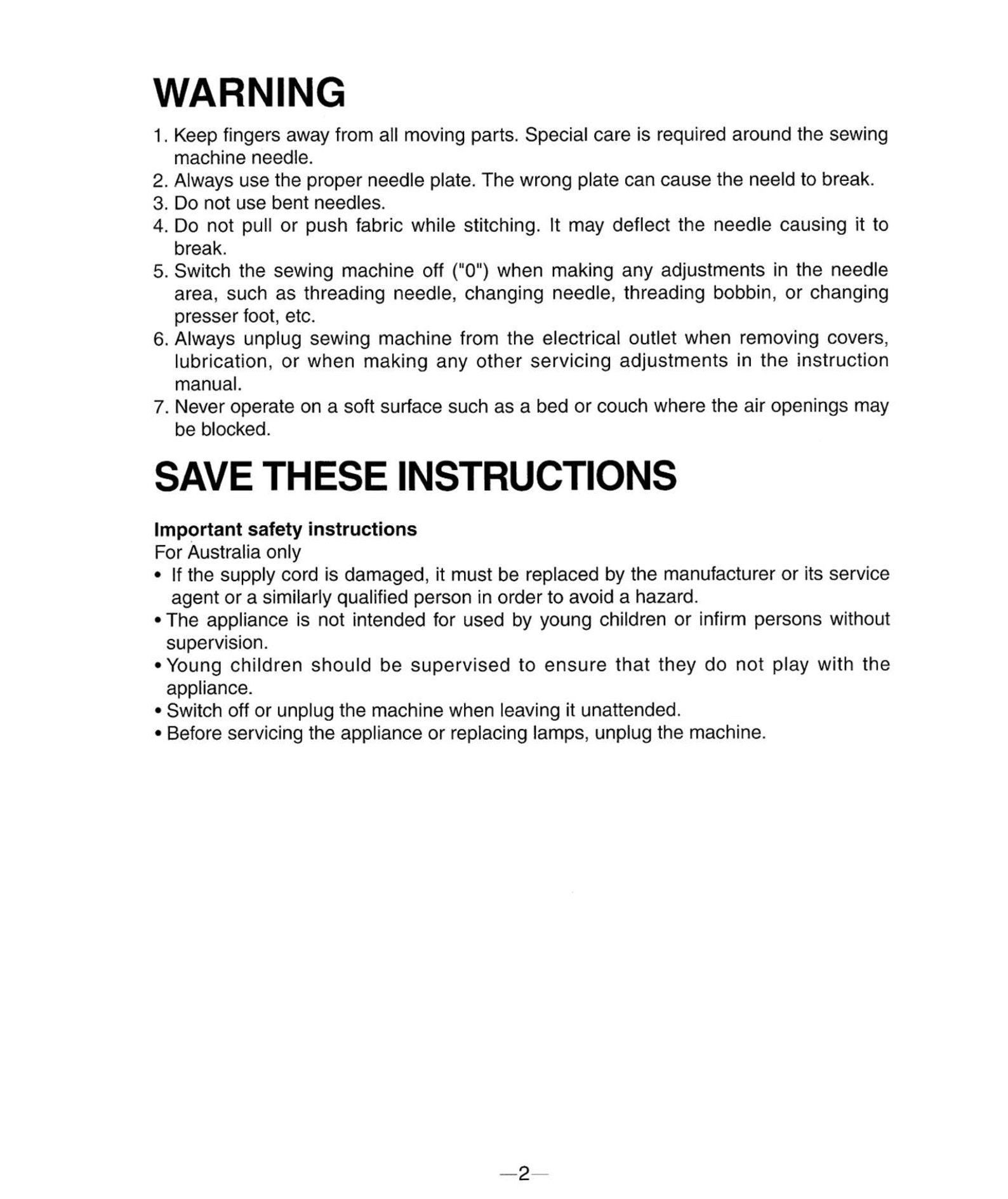 Singer 1019 1025 1027 Sewing Machine Instruction Manual (PDF) - Etsy