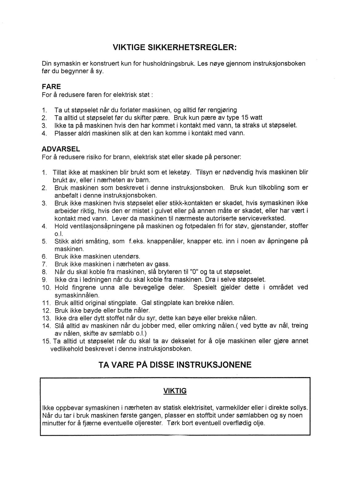 Janome 5018 Excel Decor Sewing Machine Instruction Manual - Etsy