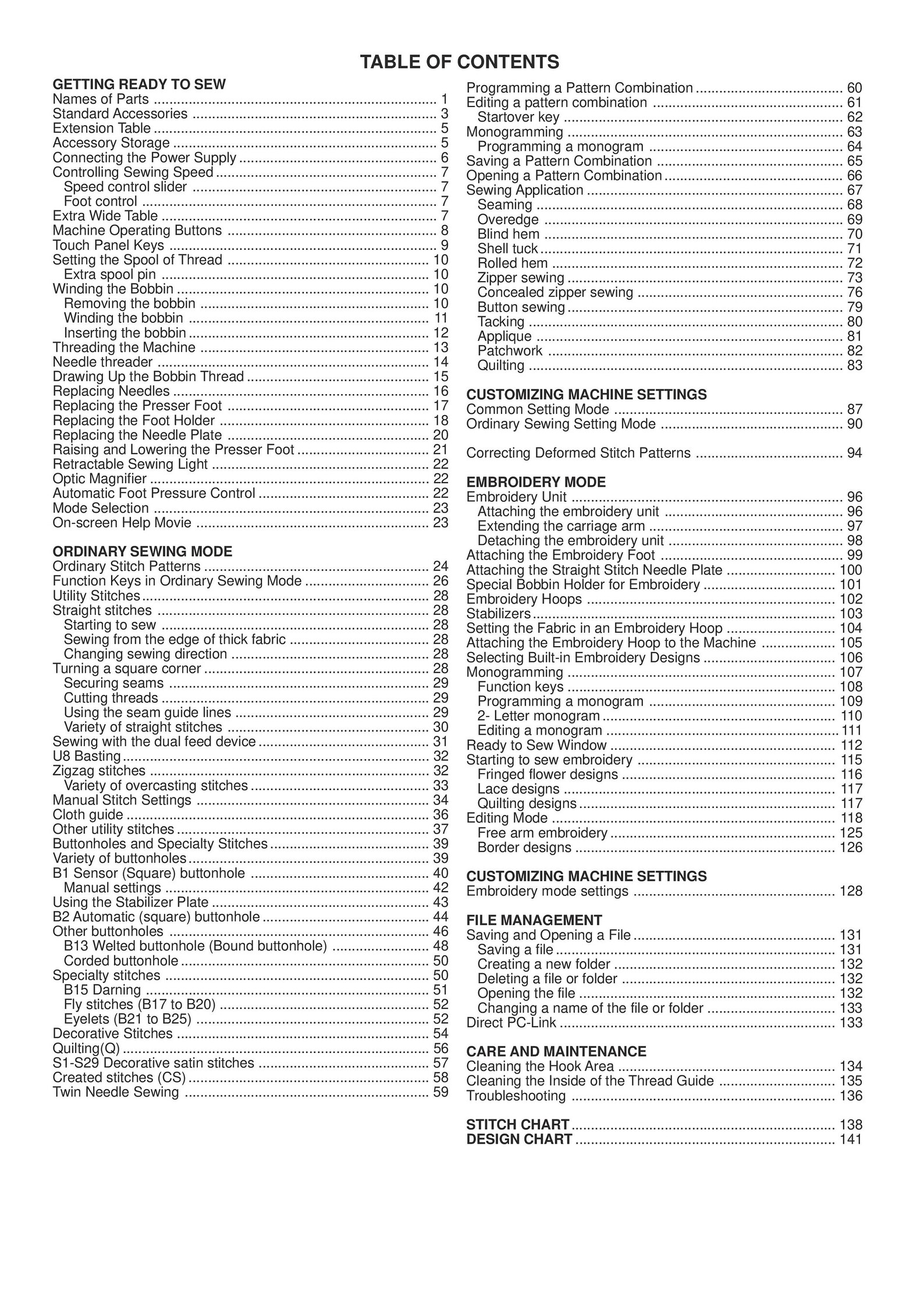 Janome 12000 Memory Craft Sewing Machine Instruction Manual User Manual ...