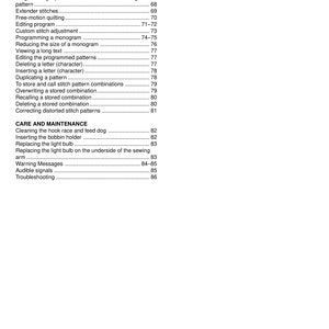 Janome 4900 Memory Craft Sewing Machine Instruction Manual (PDF) - Etsy