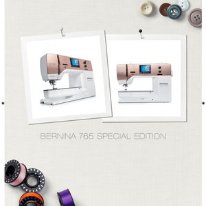 Bernina 765 SE Sewing Machine Instruction Manual - English - Etsy