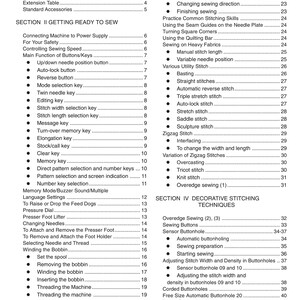 Janome 4800 Memory Craft Sewing Machine Instruction Manual (PDF) - Etsy