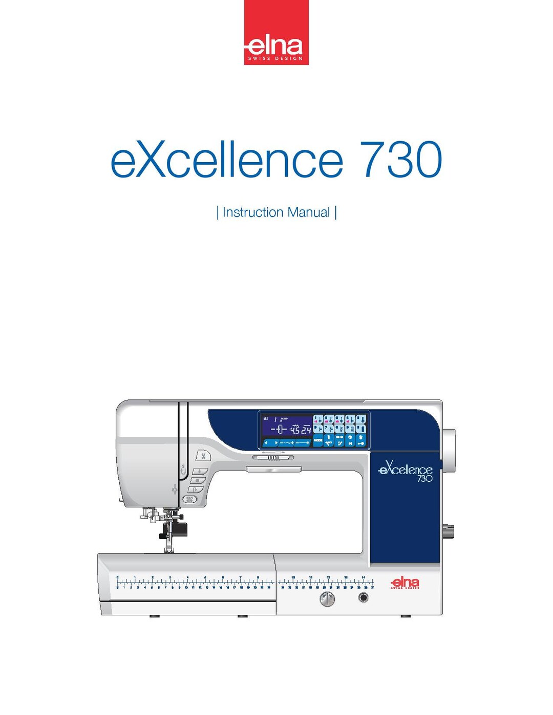 Elna Excellence 730 Sewing Machine Instruction Manual - 96 Pages - Etsy