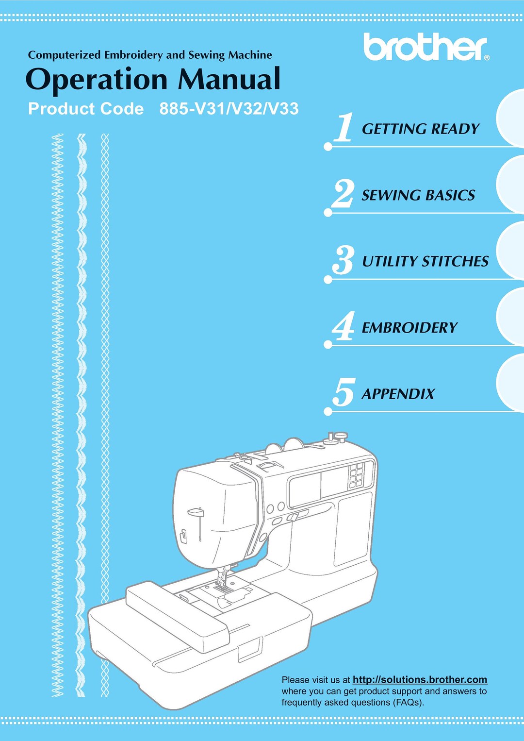 Brother LB6800PRW Sewing Machine Instruction Manual - Etsy