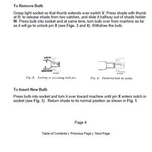Singer 99 & 99K Sewing Machine Instruction Manual (PDF) - Etsy
