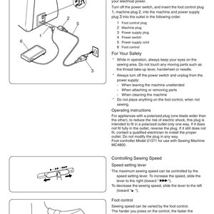 Janome 4800 Memory Craft Sewing Machine Instruction Manual (PDF) - Etsy