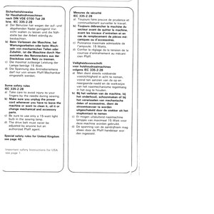 Pfaff Hobbymatic 919 Sewing Machine Instruction Manual - User Manual ...