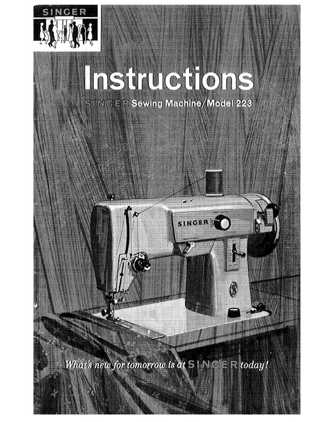 Singer 223 Sewing Machine Instruction Manual - User Manual - Complete ...