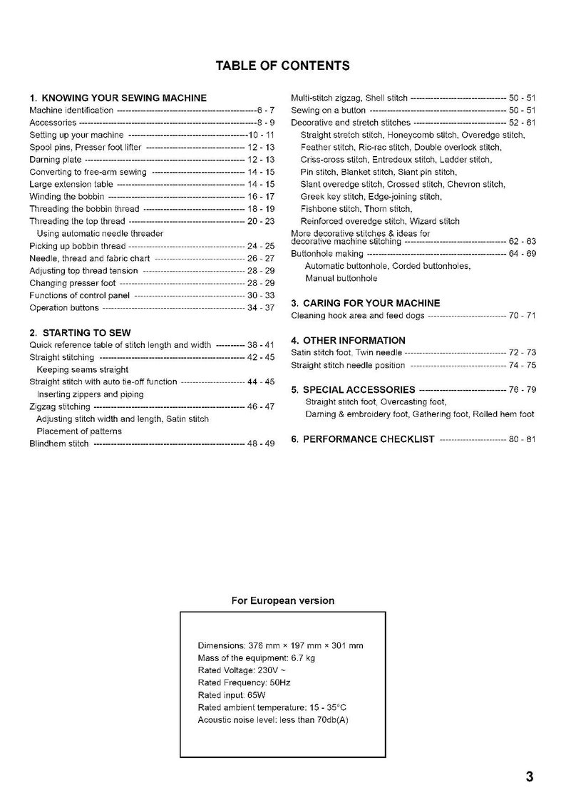 Singer 7258 Stylist Sewing Machine Instruction Manual (PDF) - Etsy
