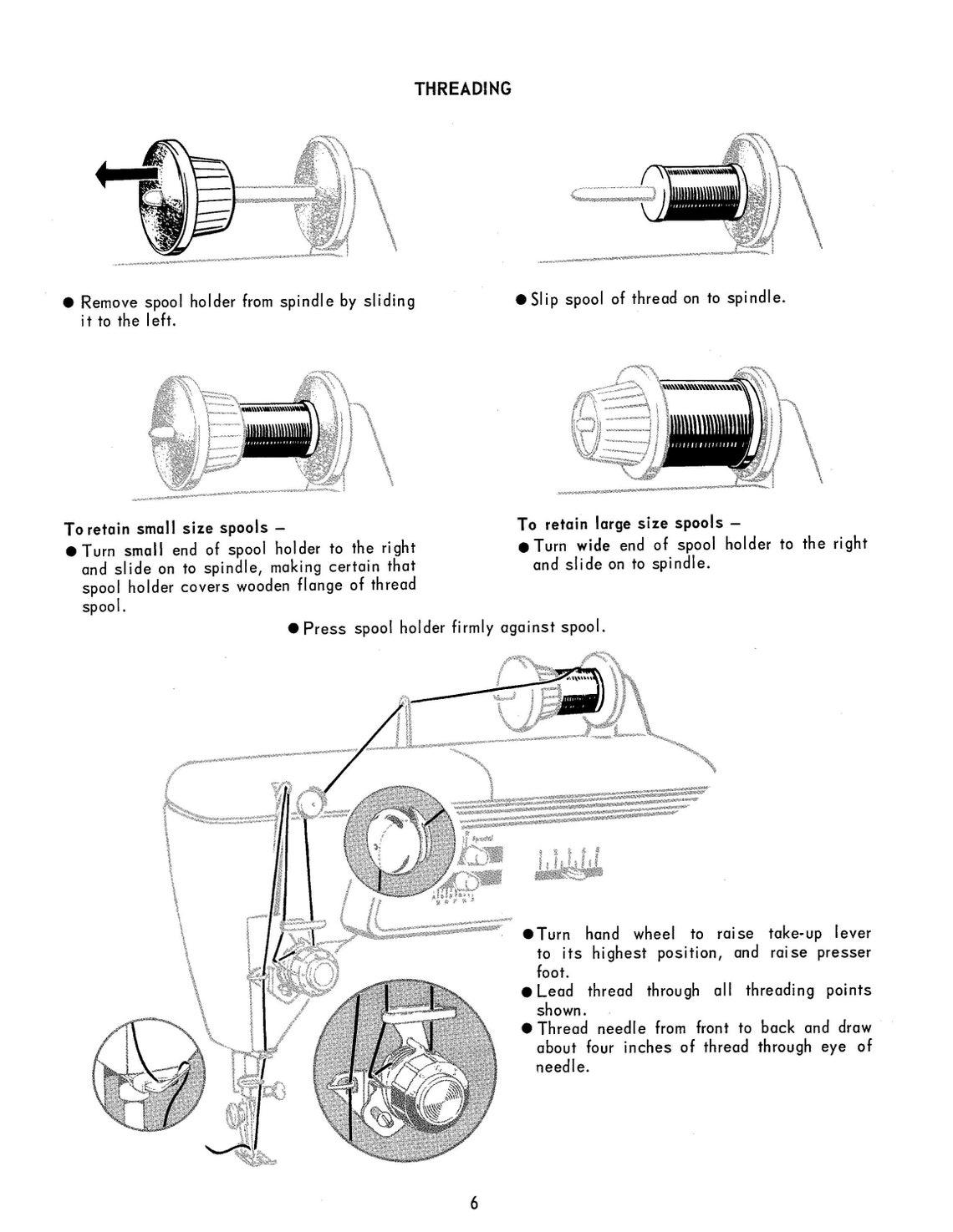Singer 600 Touch & Sew Sewing Machine Instruction Manual User Manual ...